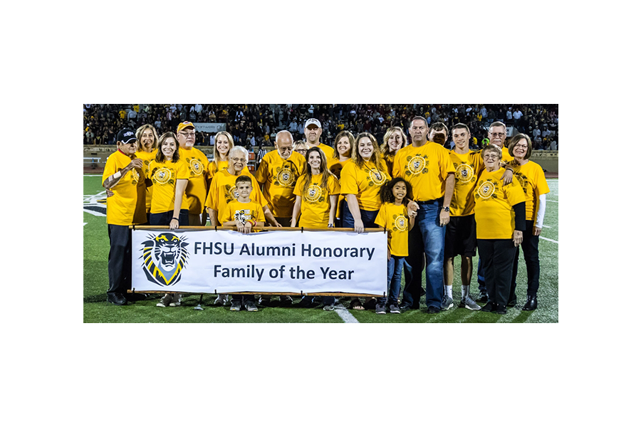 FHSU Honorary Alumni Family of the Year: "One a Tiger, Always a Tiger ...